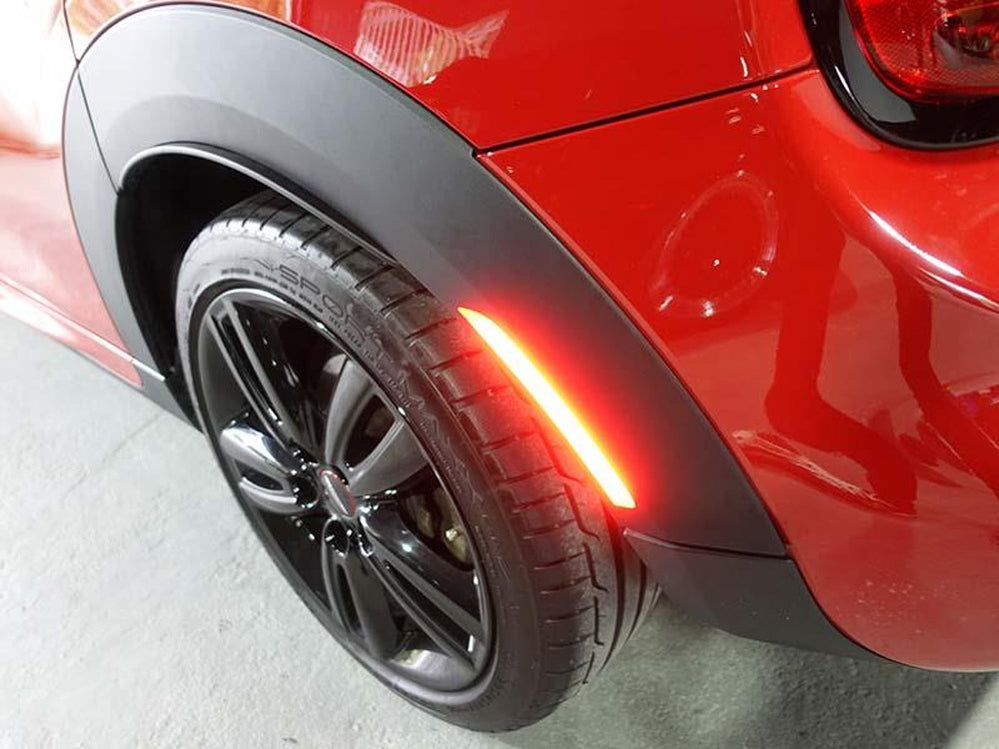 Smoke Lens Amber/Red Full LED Side Marker Light For Gen3 MINI Cooper ...