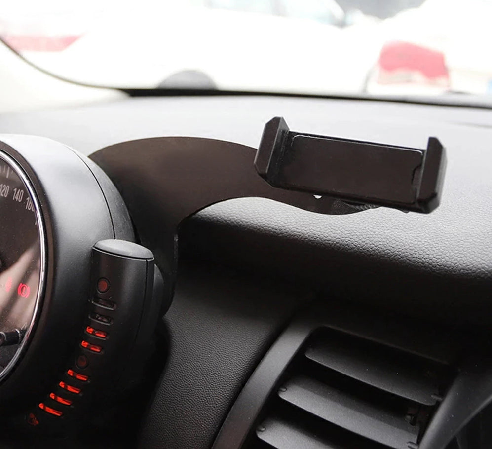 Behind Tachometer Bolt-On Mount Cell Phone Holder For Gen1 MINI Cooper ...