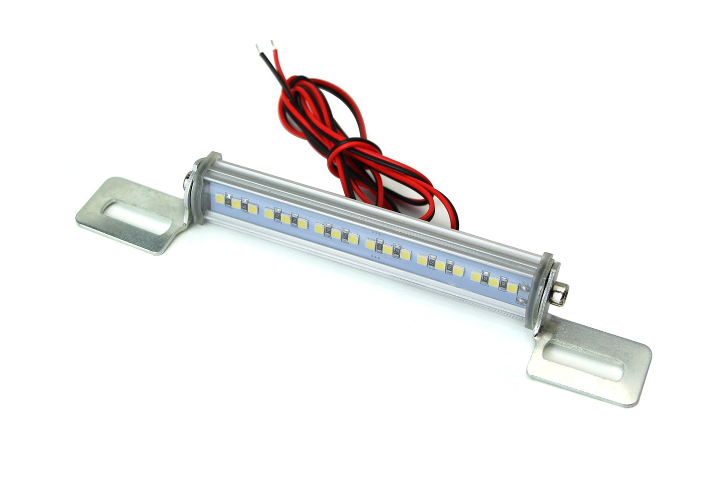 Motorcycle Bike ATV Car License Plate Frame Mount LED License Illumina ...