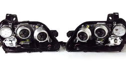 Mini 3" Q45 Style Multi-Lens 25W LED Projector Kit For Headlight Custo ...