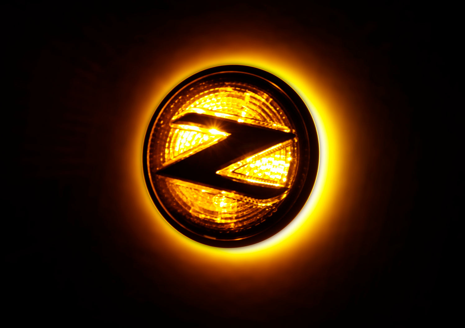 66-SMD Amber Z4 Style LED Illuminating Rings For Nissan 350Z 370Z Side ...