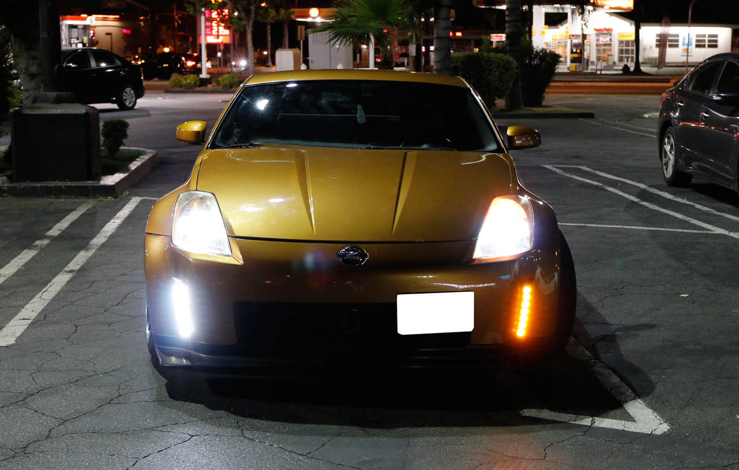 Clear Switchback LED Daytime Running Light/Turn Signal For 03-05 Nissa ...