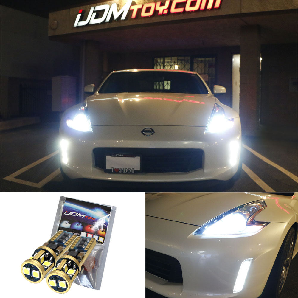 LED Daylight Night Time Enable Kit + LED Parking Lights For 2013-20 Ni ...