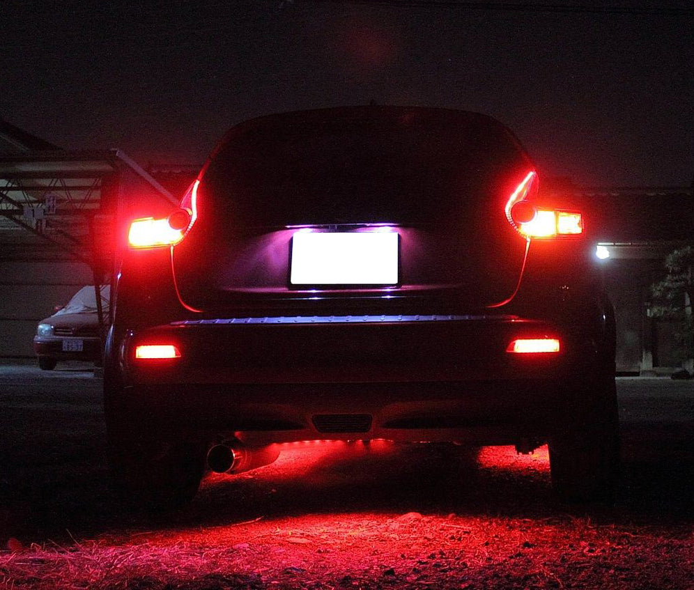 Red Lens 48-SMD LED Bumper Reflector Marker Lights For Infiniti FX35 F ...