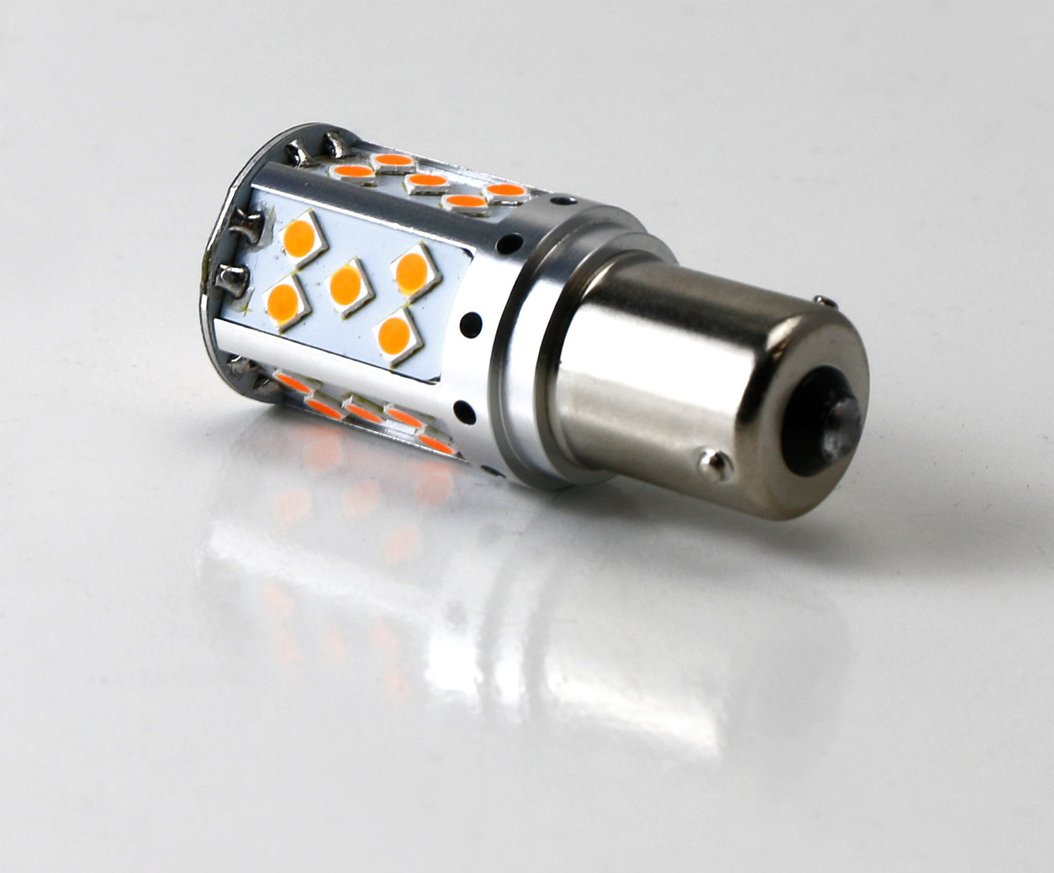 No Resistor No Hyper Flash 21W Amber 7507 PY21W LED Bulbs For Turn Sig ...