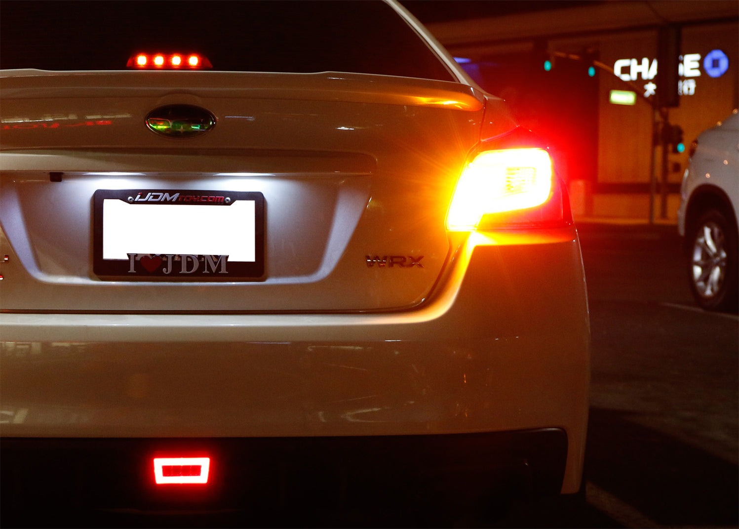 No Resistor Required Amber 21W 7440 LED Bulbs For Front/Rear Turn Sign ...