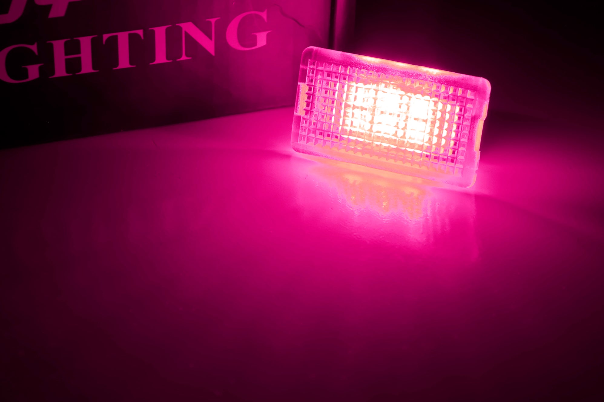 Purple Full LED Door/Footwell/Glove Box/Trunk Lamps For Tesla 3 Y X S ...