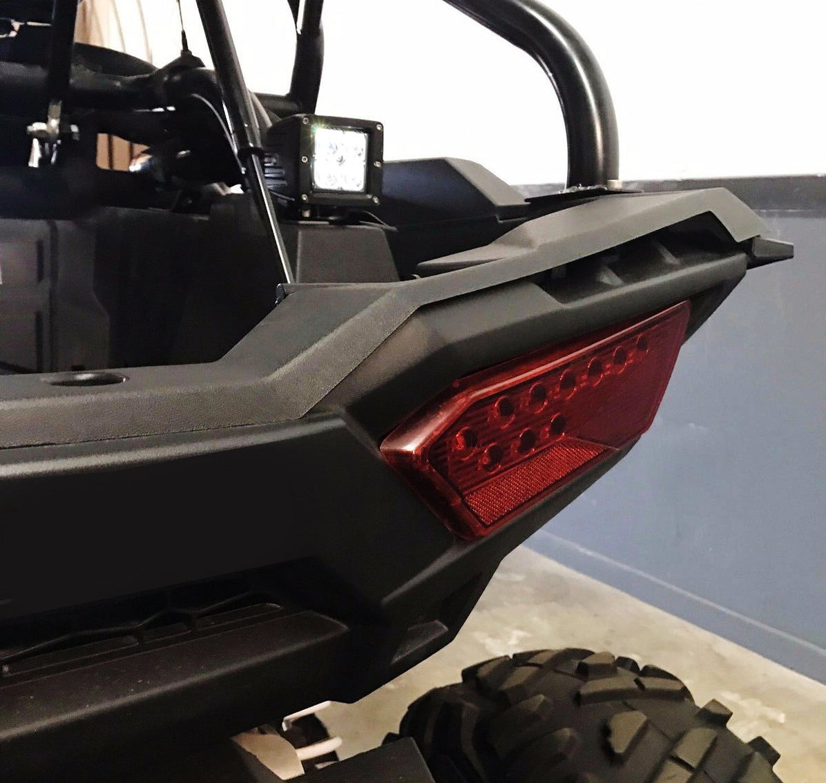 LED Backup/Reverse Lights Mounting Brackets For 14-up Polaris RZR XP 1 ...