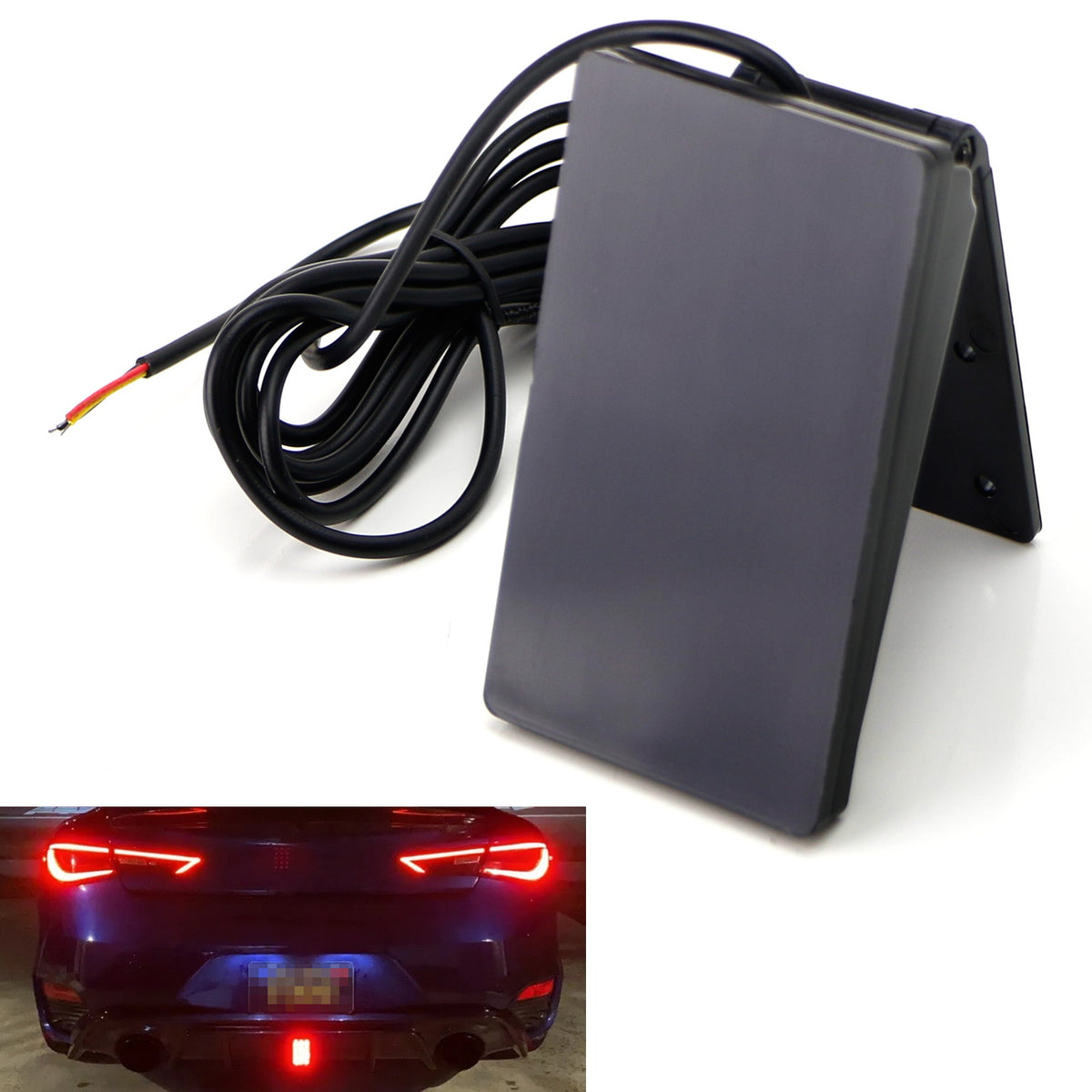 Universal Smoked Lens 15-LED Rear Bumper Diffuser Rear Fog Light Kit f ...