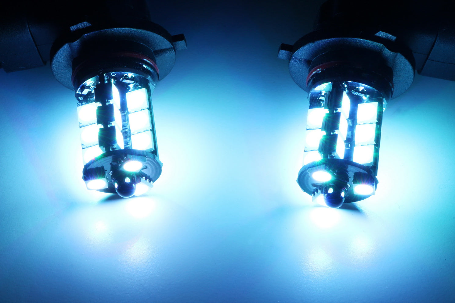 (2) 7-Color RGB 9005 LED Bulbs For Fog Light Driving Lamps w/ Wireless ...