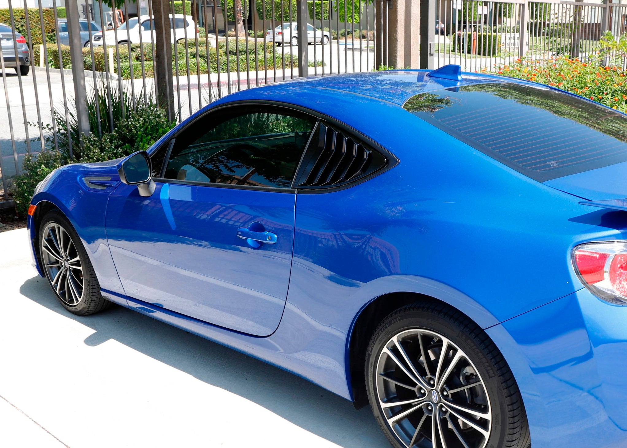Gloss Black Rear Side Window Vent/Louvers For 2013-2021 Scion FRS 86 S ...