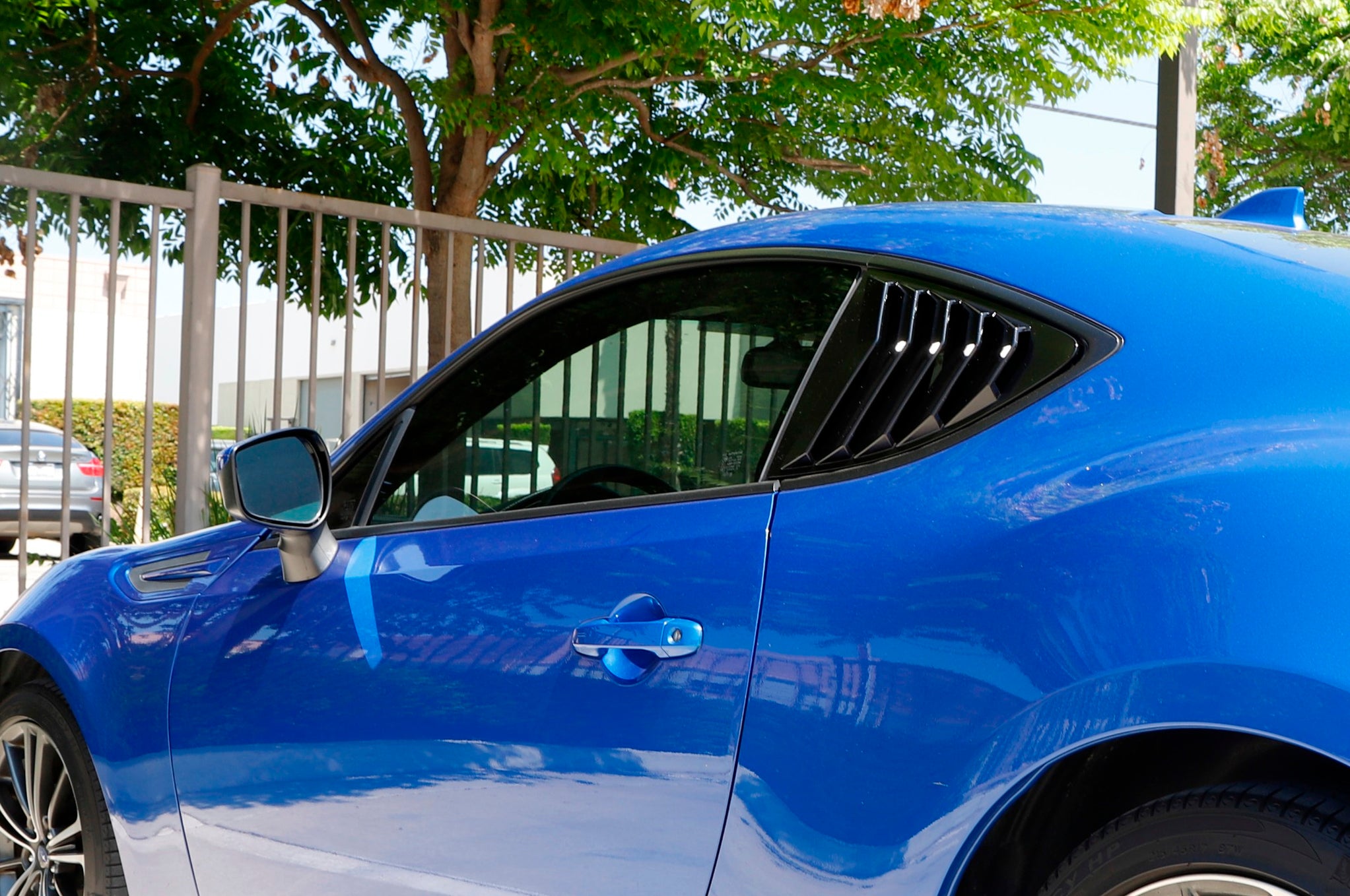 Gloss Black Rear Side Window Vent/Louvers For 2013-2021 Scion FRS 86 S ...