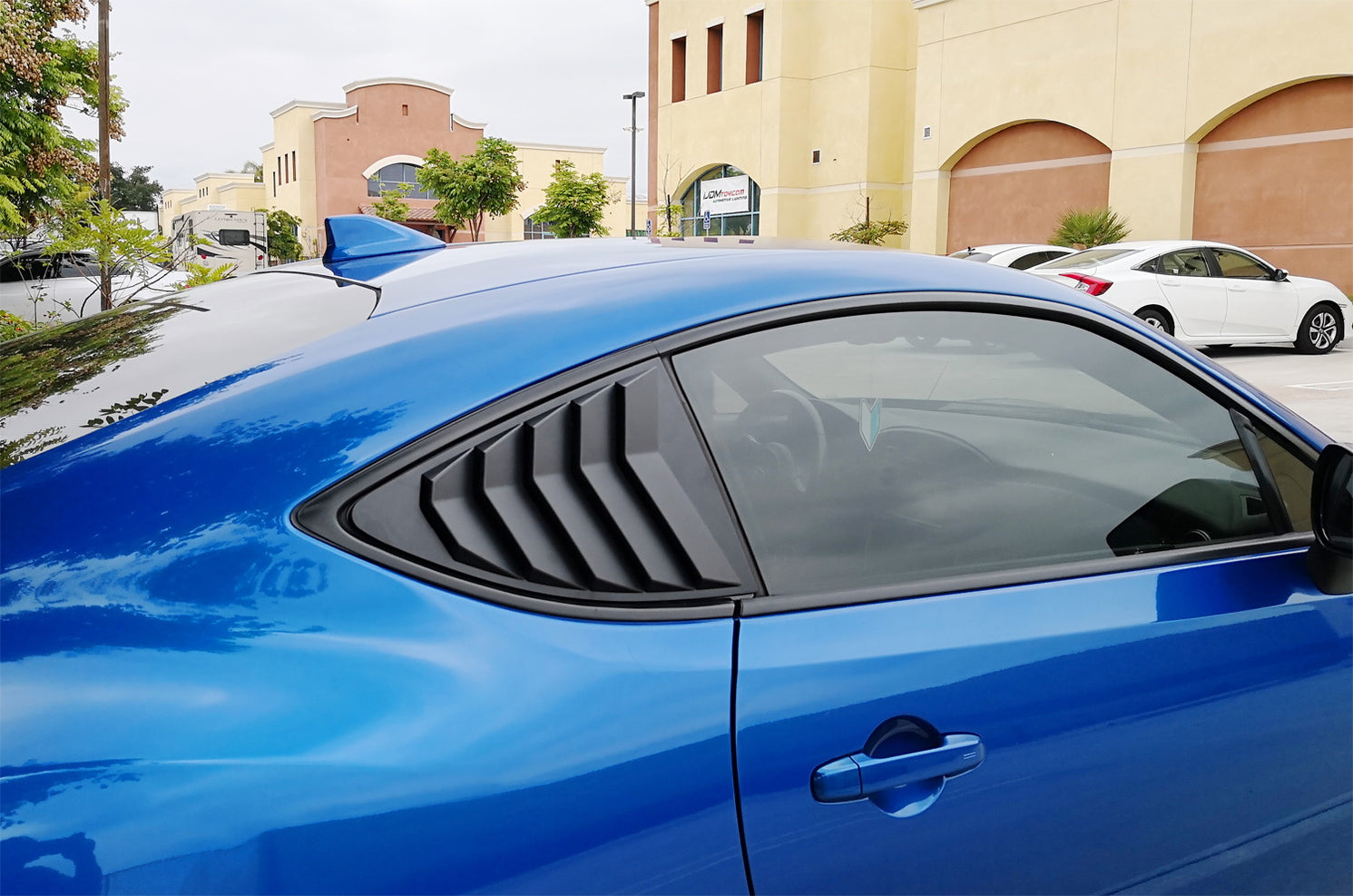 Rear Quarter Side Window Vent Louvers For 13-16 Scion FRS, 17-21 86, S ...