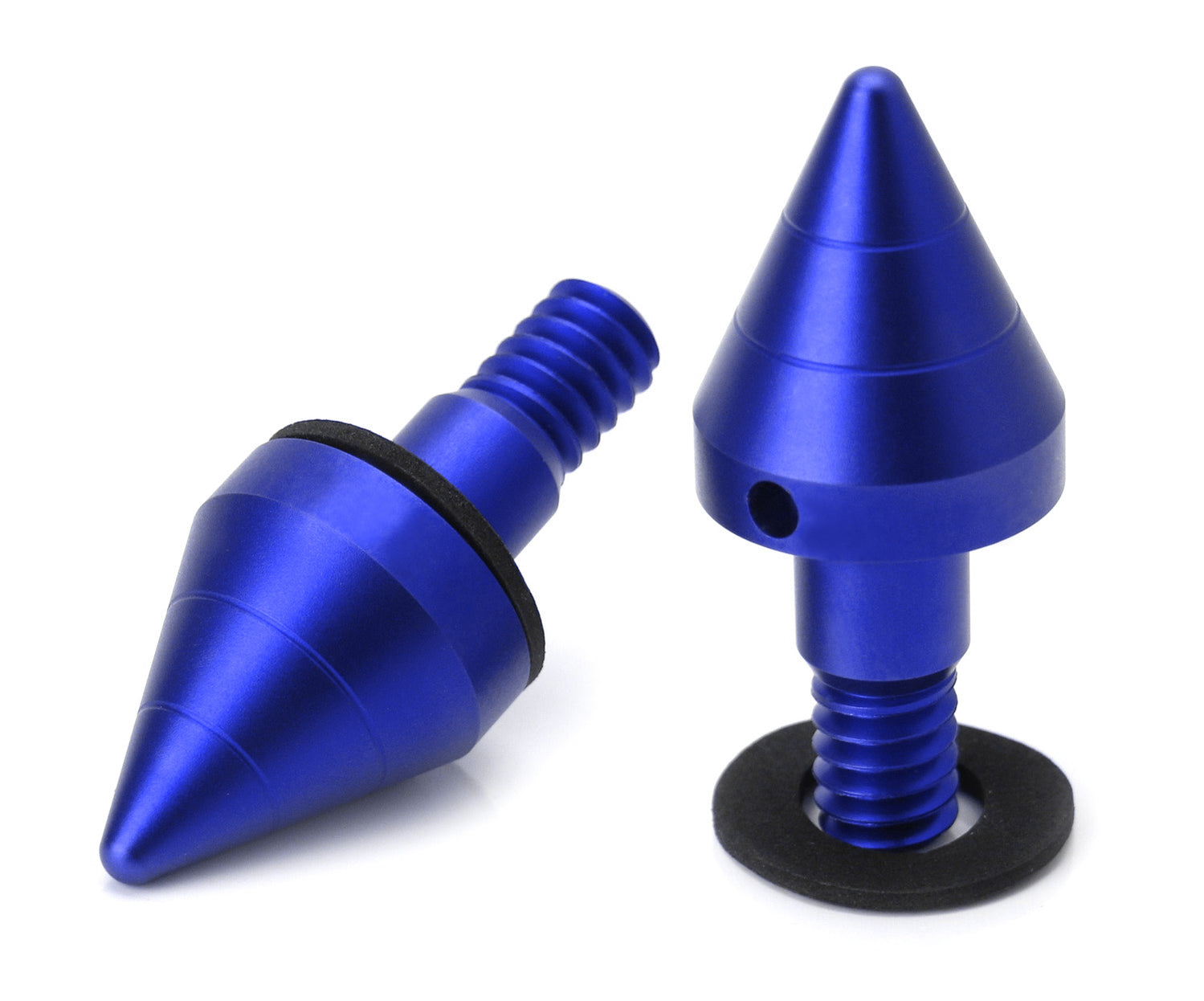 Blue Matte Front or Rear Bumper Protector Spikes Guards Protectors For ...