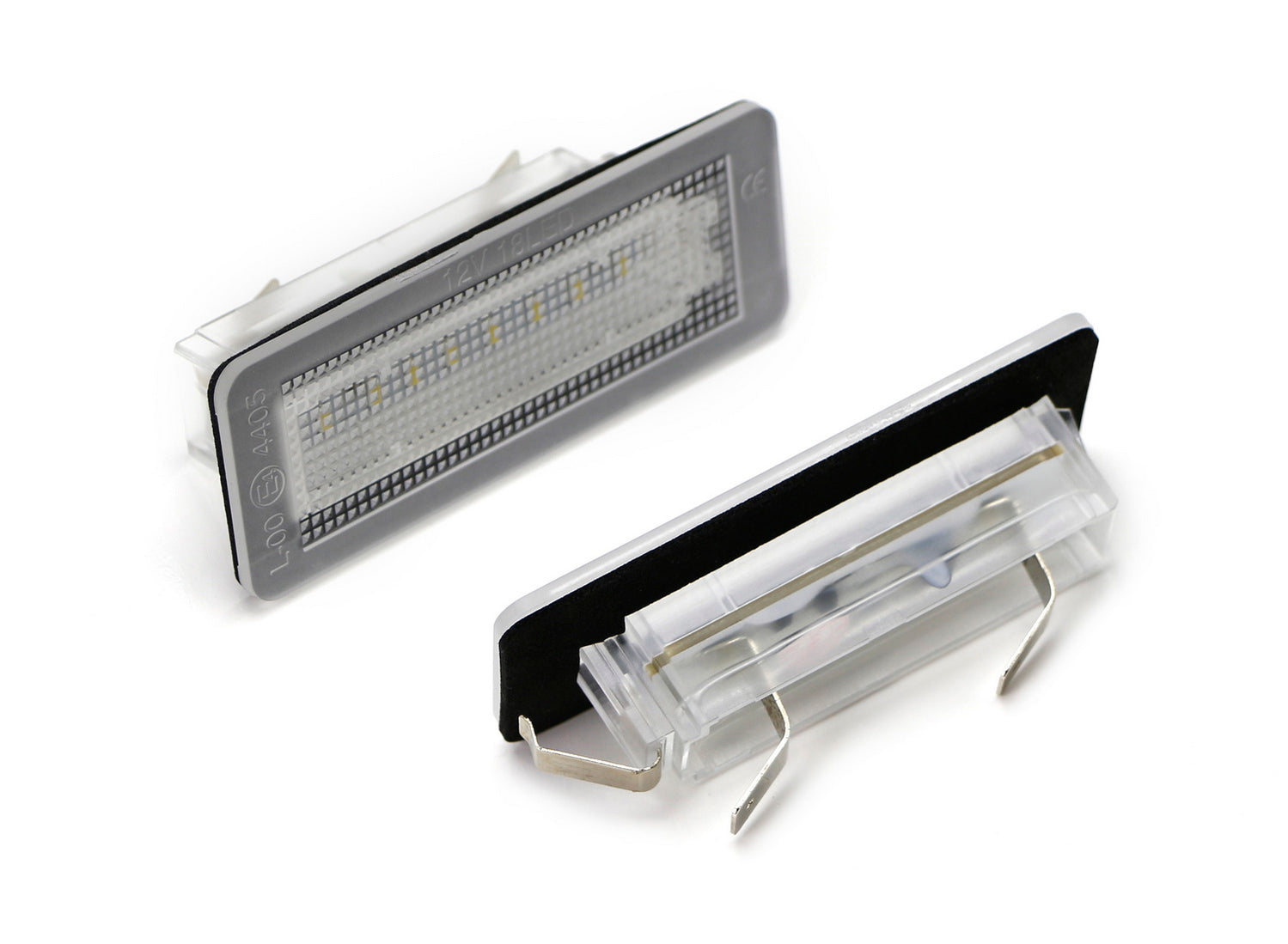 White CAN-bus 18-SMD 3W LED License Plate Lights For 2007-2015 W451 Sm ...