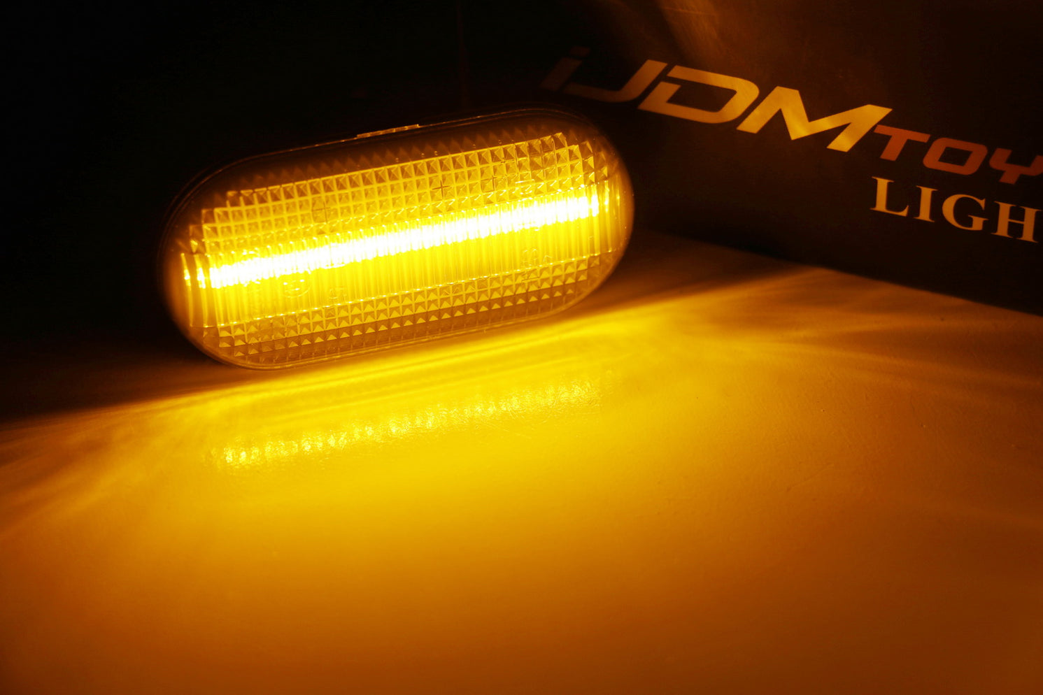 Smoke Lens Amber Full LED Side Marker Light Light Kit For 16-up Smart — iJDMTOY.com