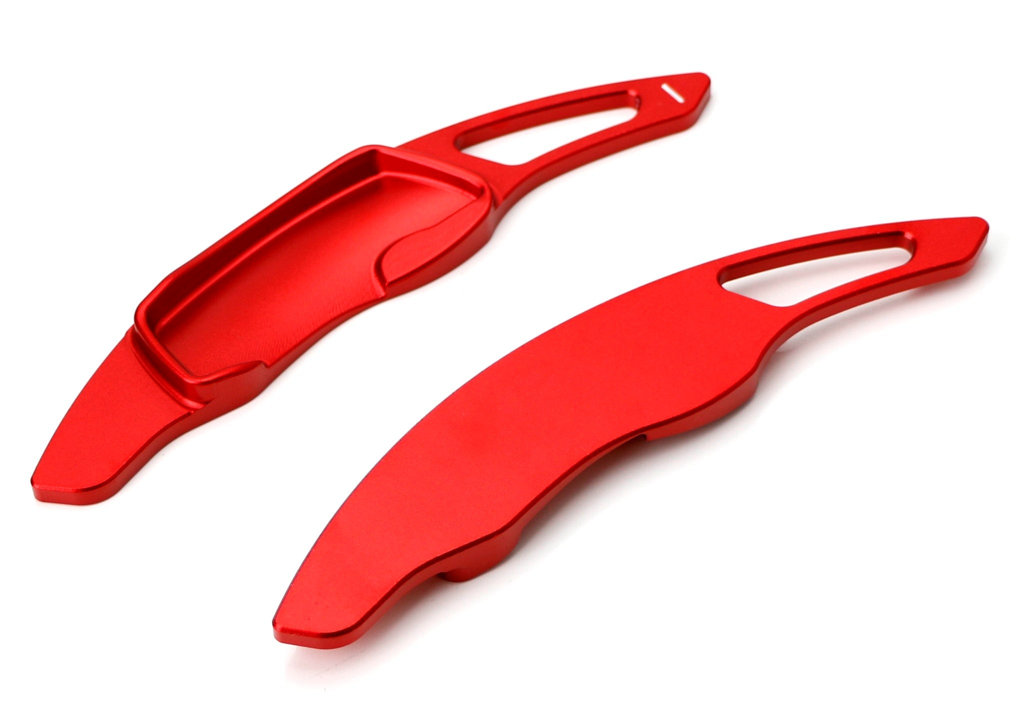 Red Aluminum Steering Wheel Paddle Shifter Extensions For Subaru BRZ I ...