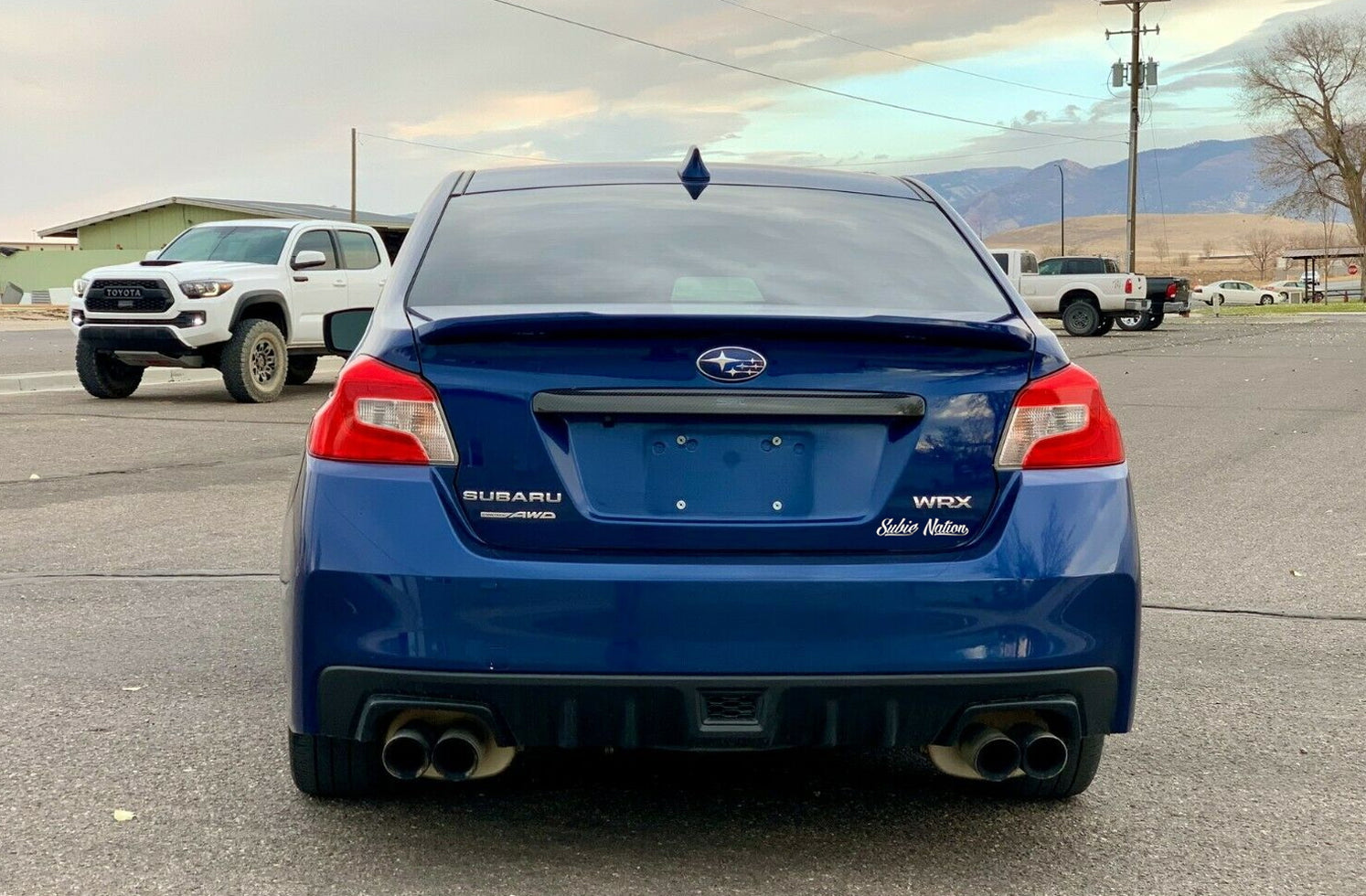 7x1.5" Subie Nation Vinyl Decal Stickers For Subaru WRX STI BRZ Imprez ...