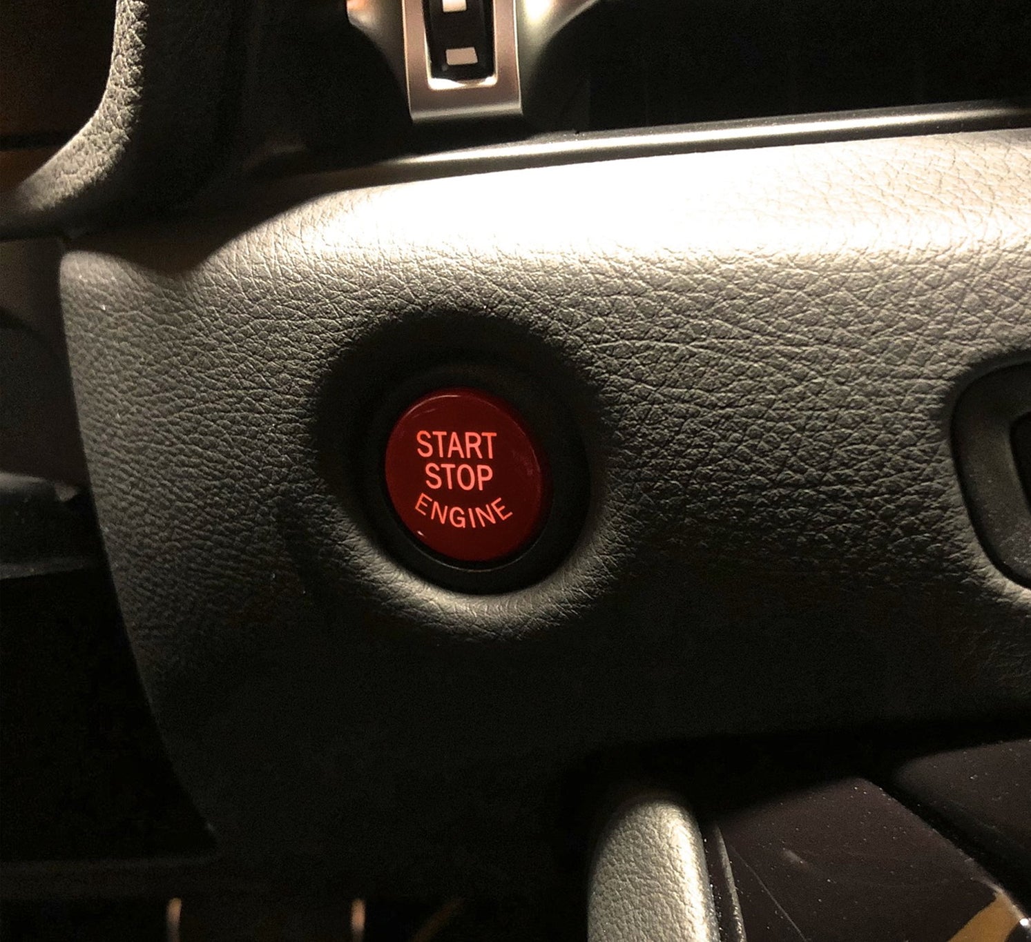TRD-Style Racing Sports Red Engine Start/Stop Button For 2020+ Toyota ...