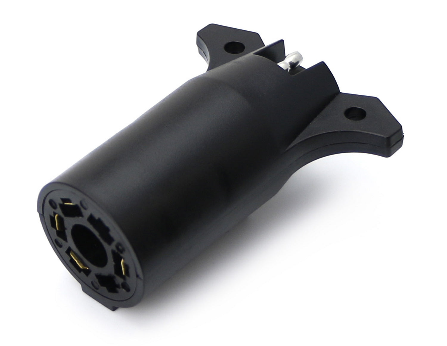 7-Way Round to 4-Way Flat Conversion Adapter Connector For Truck Trail ...