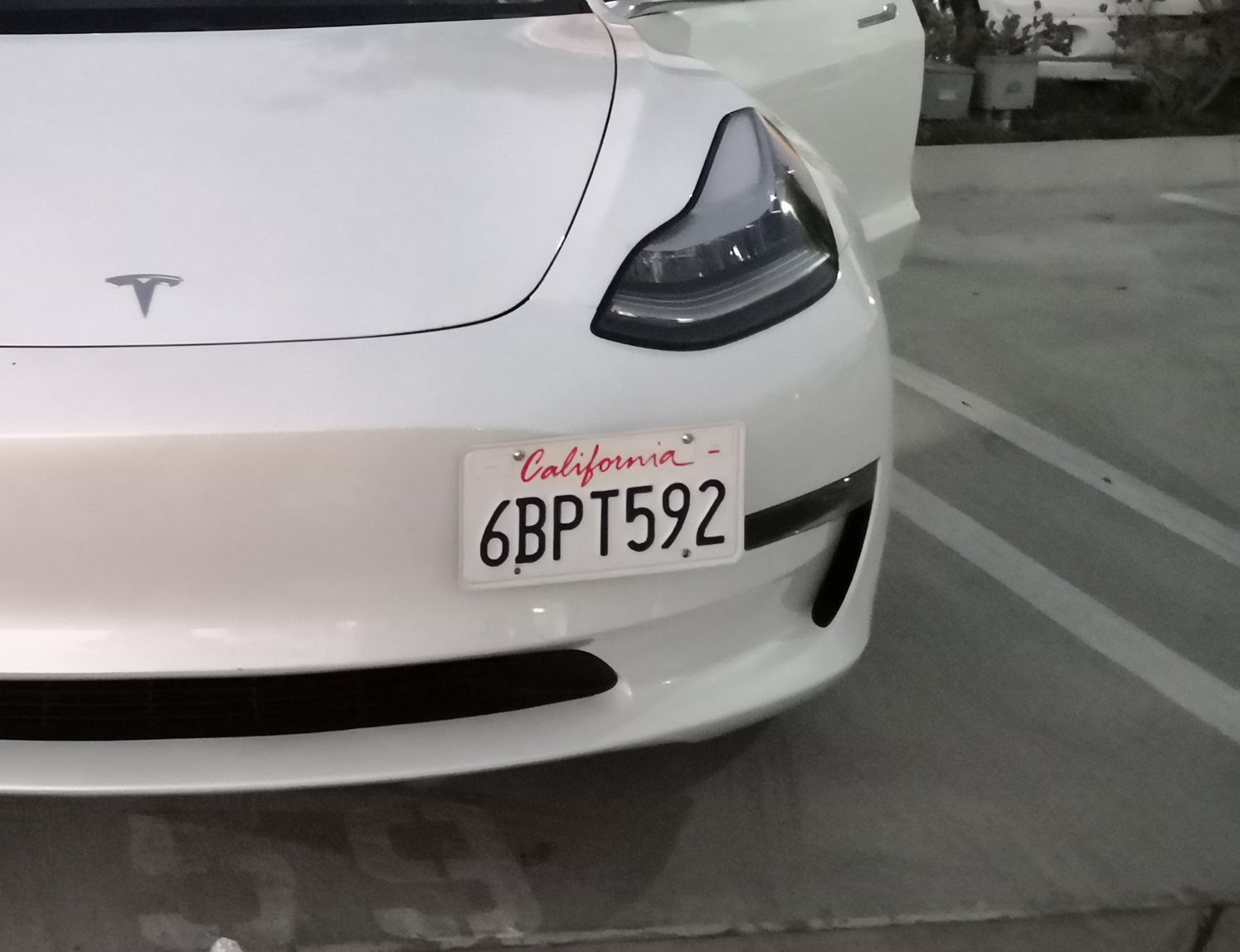 Bumper Tow Hook License Plate Bracket Mount Holder For 2017-22 Tesla M ...