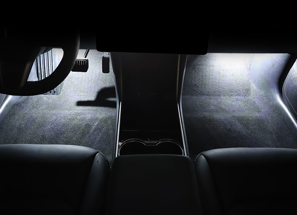 4x High Power LED Interior Light Kit For Tesla S 3 X Side Door, Trunk ...