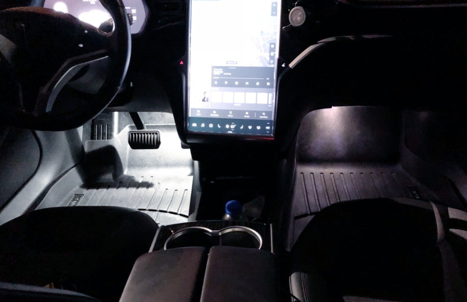4x High Power LED Interior Light Kit For Tesla S 3 X Side Door, Trunk ...