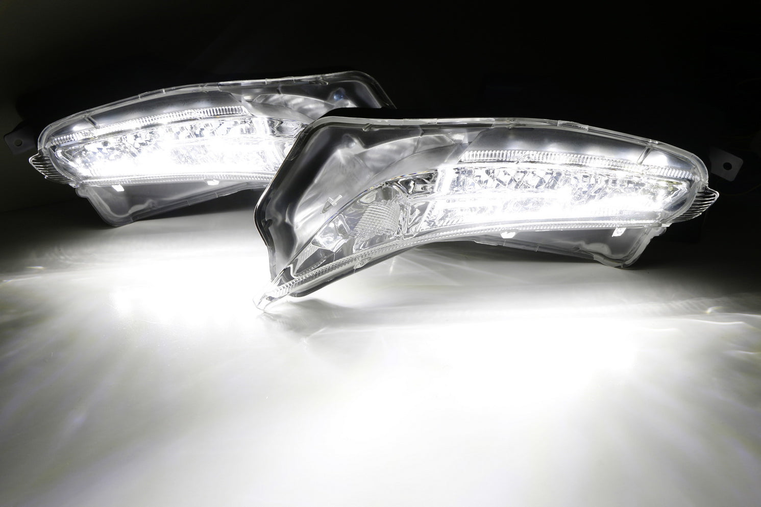 Switchback LED Daytime Running Light Kit w/Turn Signal For 15-17 Toyot ...