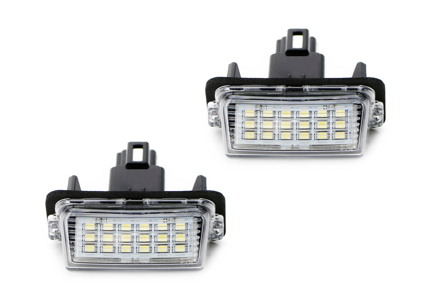 White Full LED License Plate Lights For Toyota Camry Highlander Avalon ...