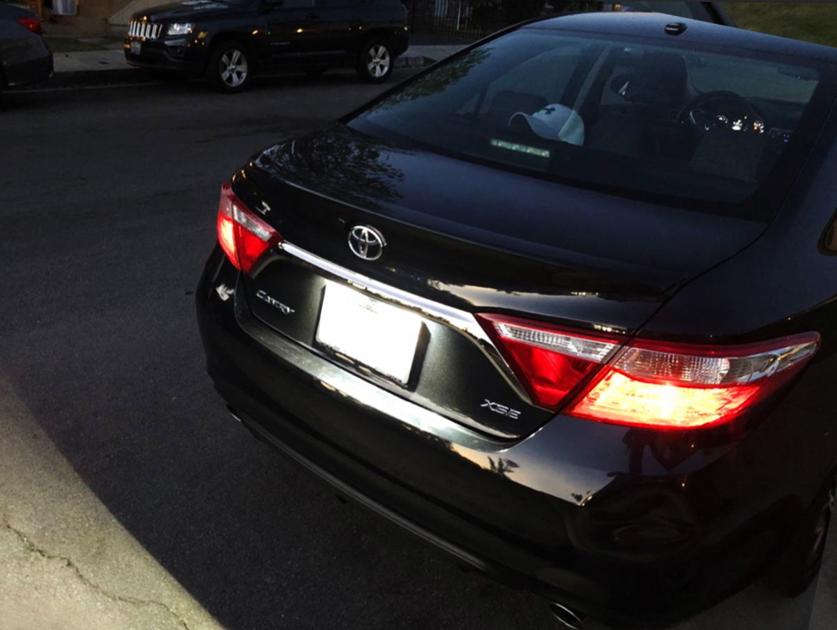 White Full LED License Plate Lights For Toyota Camry Highlander Avalon ...