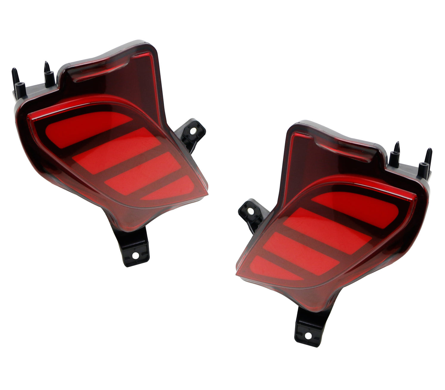2020+ Highlander Rear Fog Lights Bumper Reflector Brake Running Lamps ...