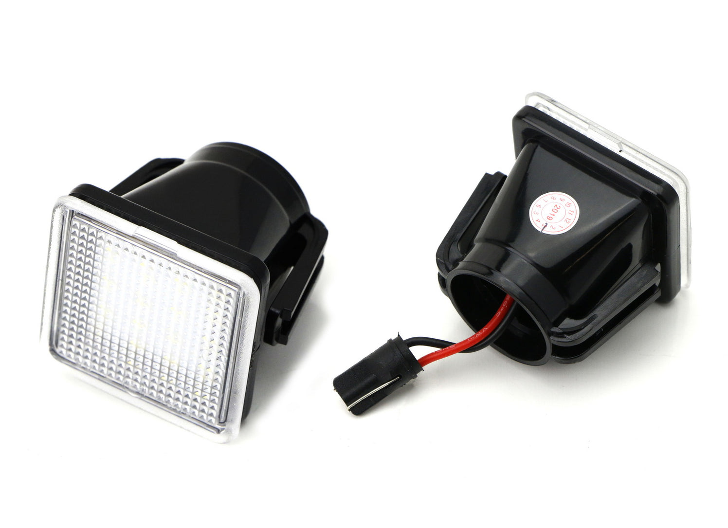 OE-Fit 3W Full White LED License Plate Light Kit For 14-23 Toyota Tund ...