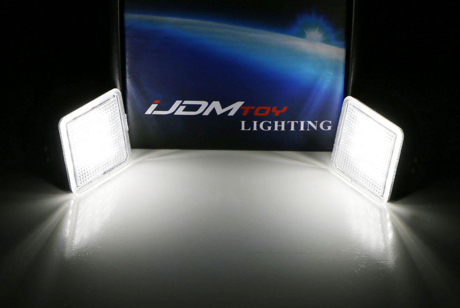 OE-Fit 3W Full White LED License Plate Light Kit For 14-23 Toyota Tund ...