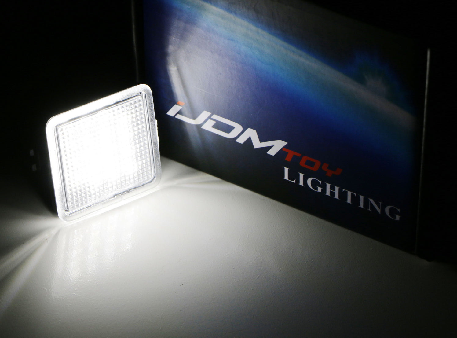 OE-Fit 3W Full White LED License Plate Light Kit For 14-23 Toyota Tund ...