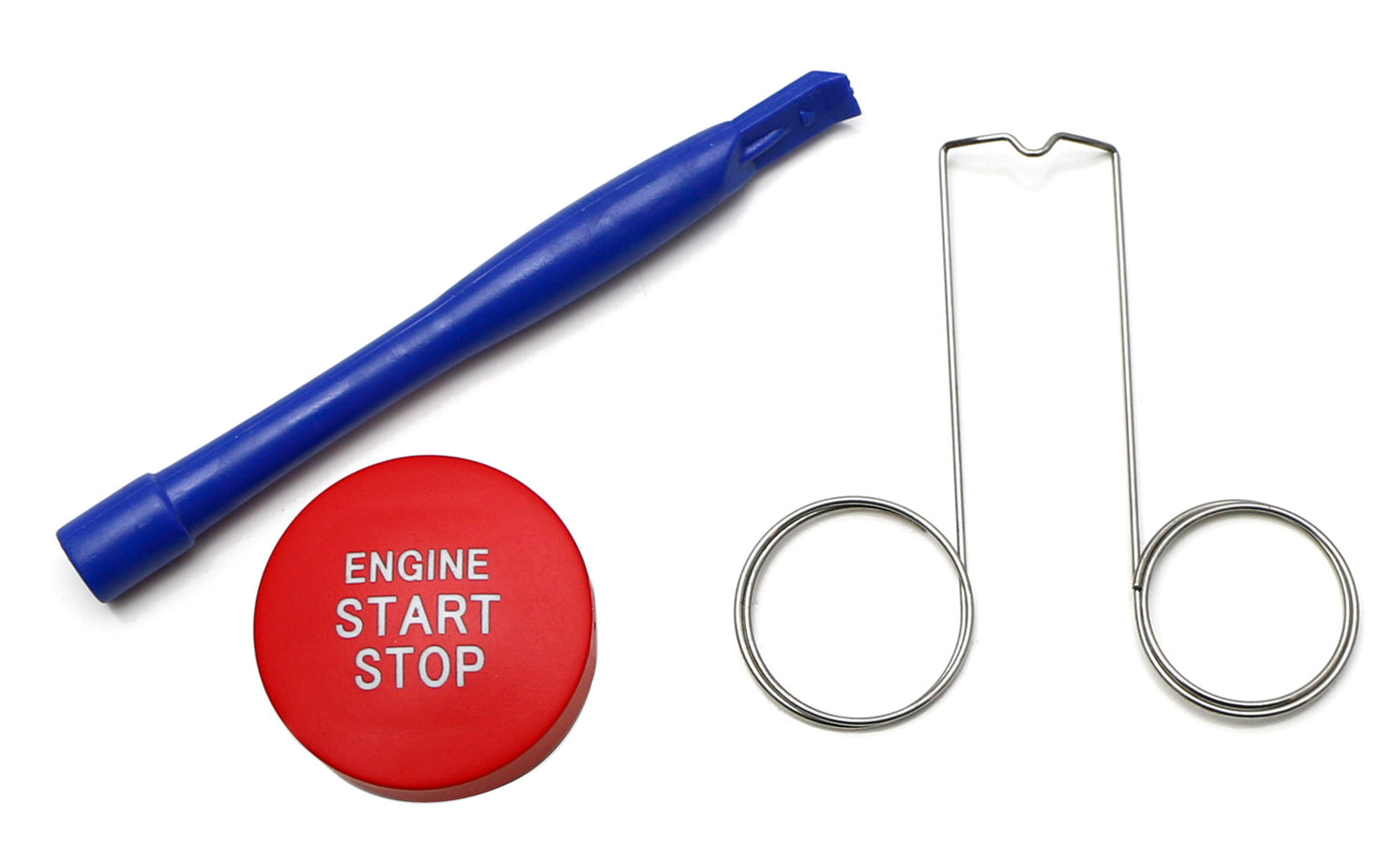 TRD-Style Red Engine Push Start Button For 20+ Camry Tundra Corolla Si ...