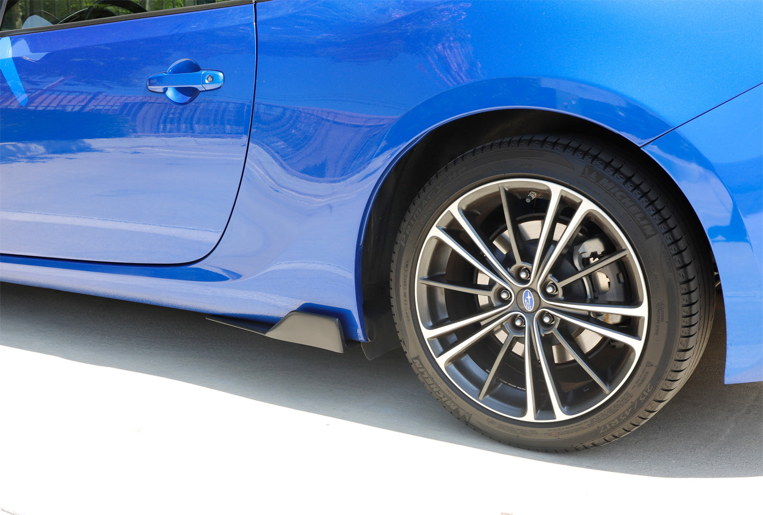 Left/Right Black Universal Rear Side Skirt Winglets Diffusers Extensio ...