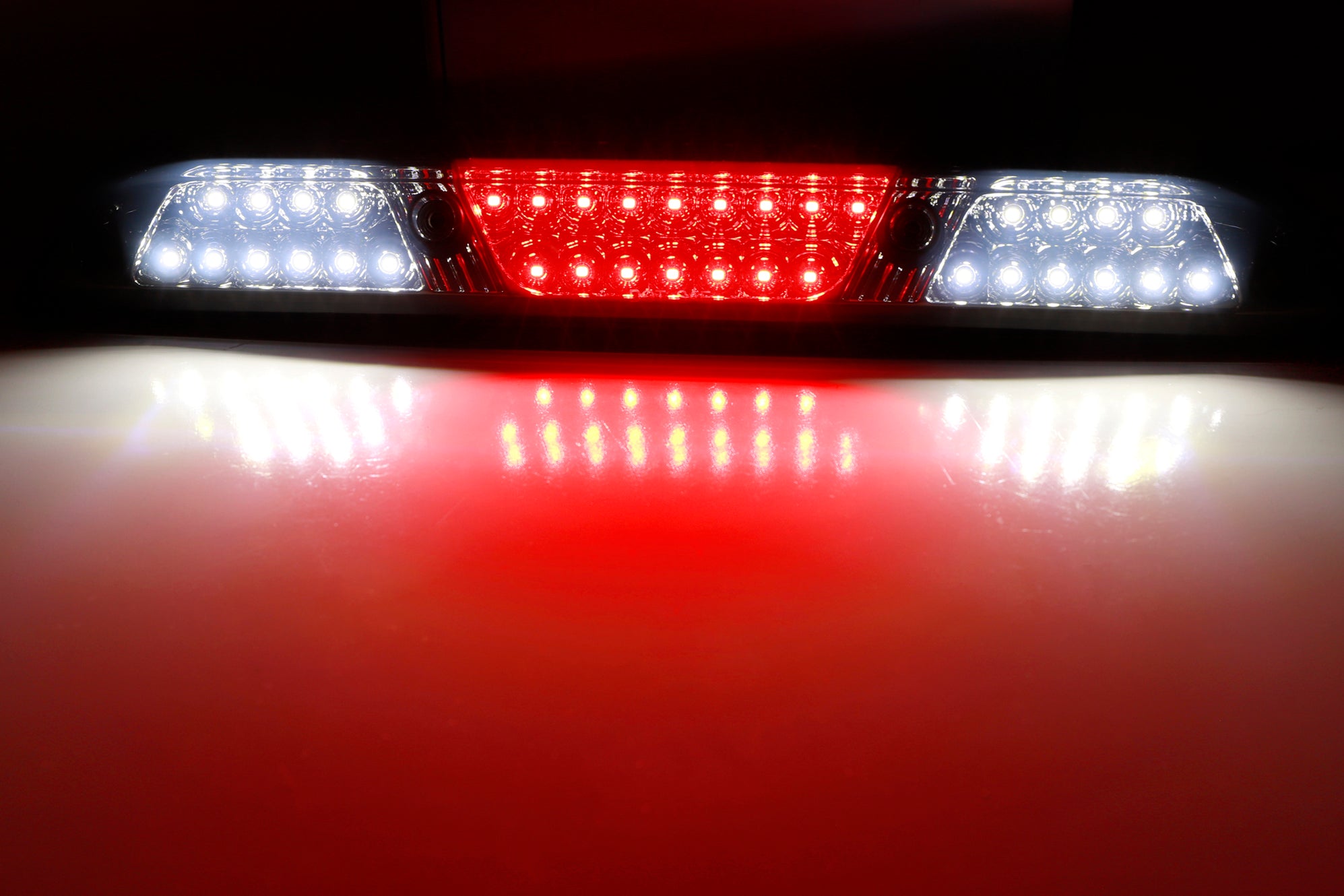 Smoked F1 Strobe LED High Mount 3rd Brake Light For Ford 15-20 F150, F — iJDMTOY.com