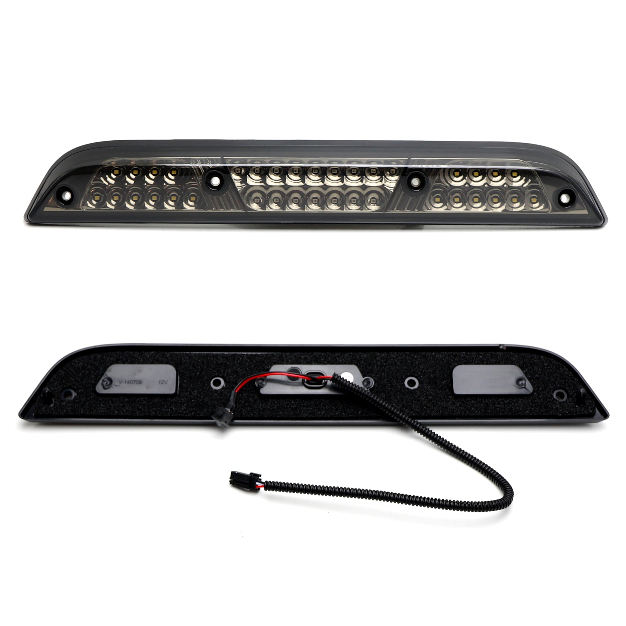 Smoked F1 Strobe LED High Mount 3rd Brake Light For Ford 15-20 F150, F — iJDMTOY.com