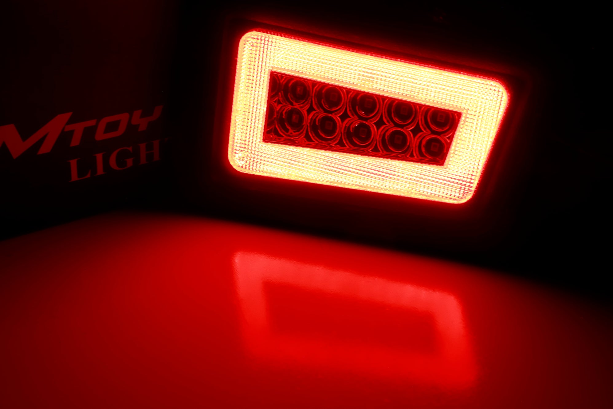 Black-Out Smoked Lens Rear Bumper Reflectors Replace Full LED 2-In-1 T — iJDMTOY.com