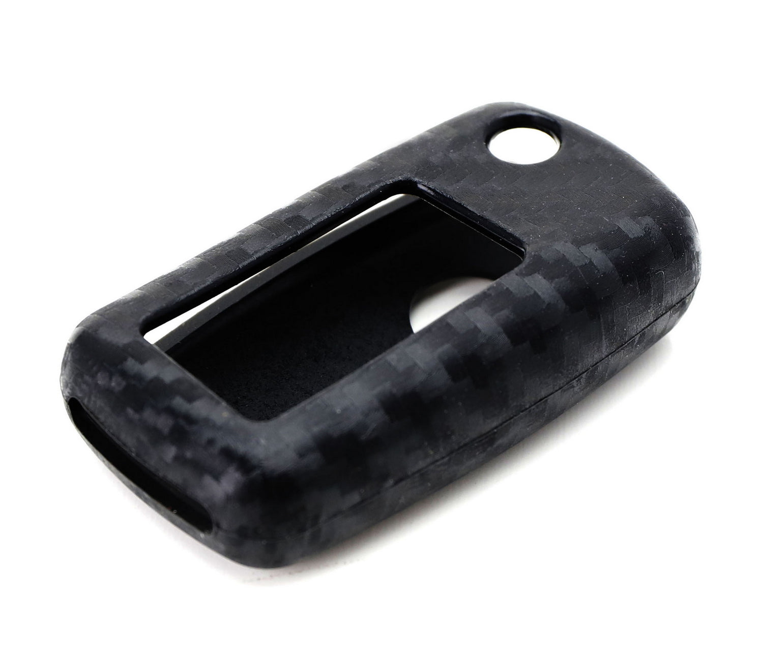 Carbon Fiber Soft Silicone Key Fob For Volkswagen Golf GTI R32 Jetta R ...