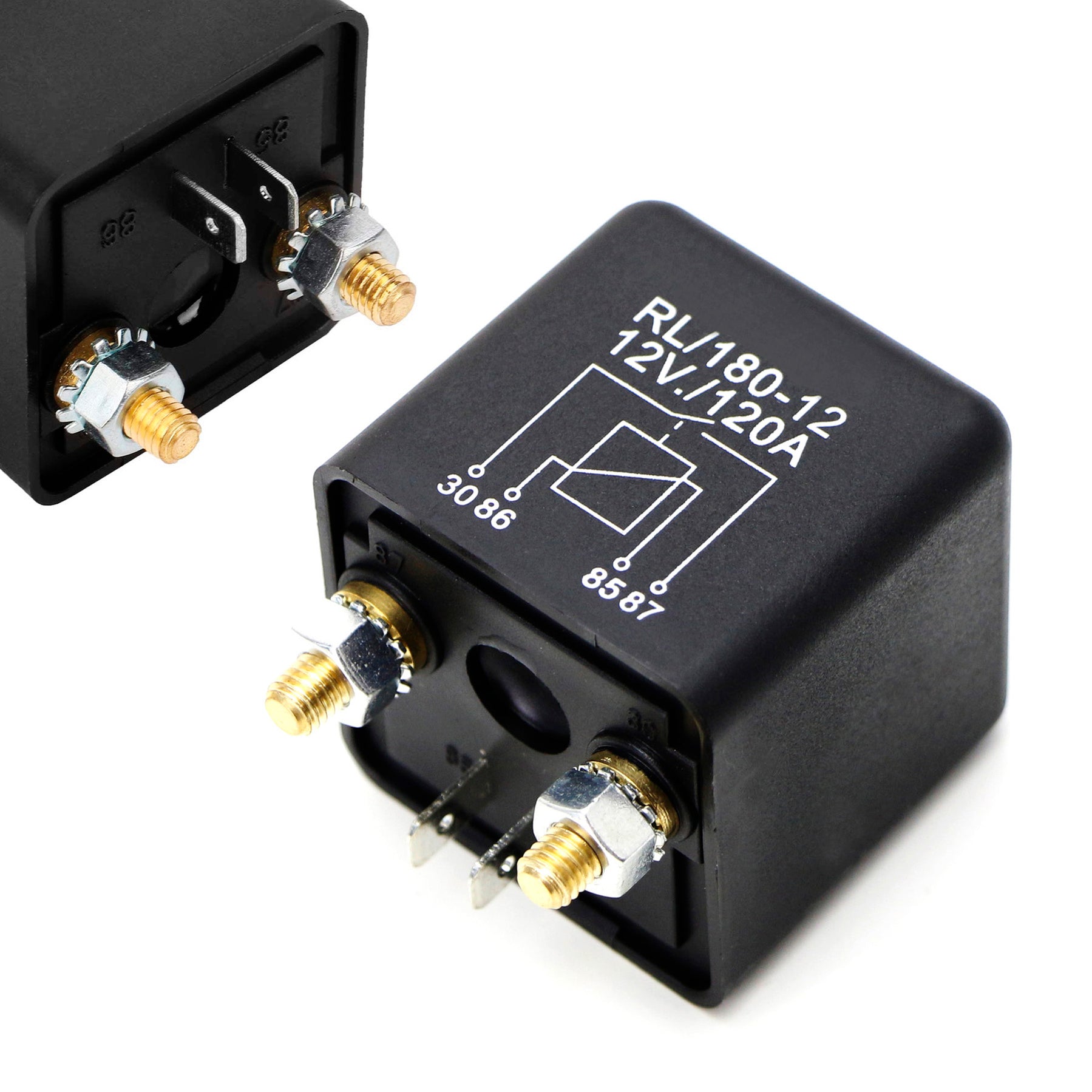 120A High Capacity Heavy Duty 4-Pin SPST 12VDC Switch Relay Controller ...