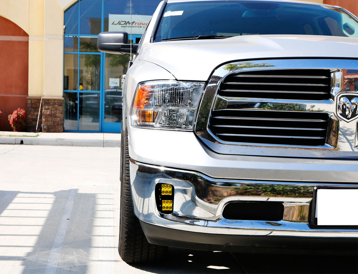 Yellow Lens 2x3 3" 24W High Power CREE LED Cubic Pod Lights For Truck ...